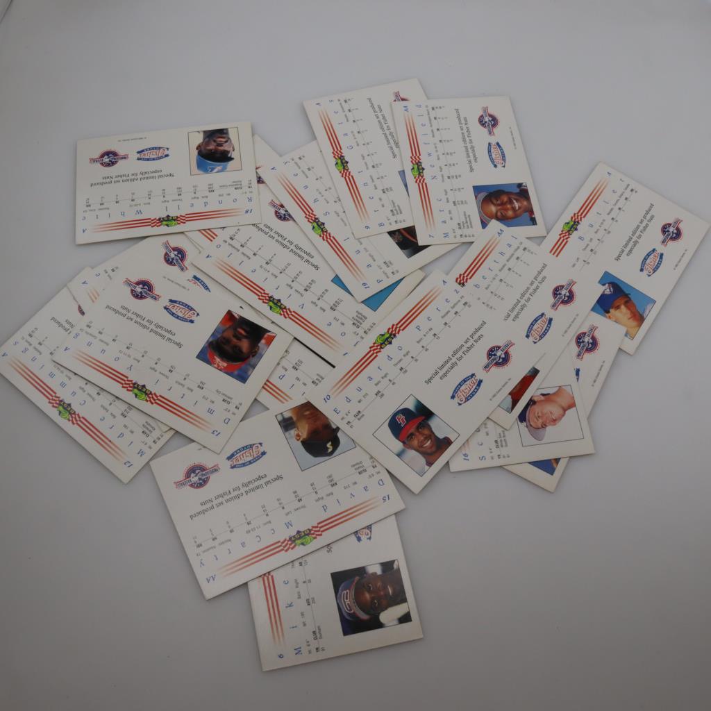 Stars Of The Fisher Future Baseball Trading Cards, 19 Pieces | Property ...