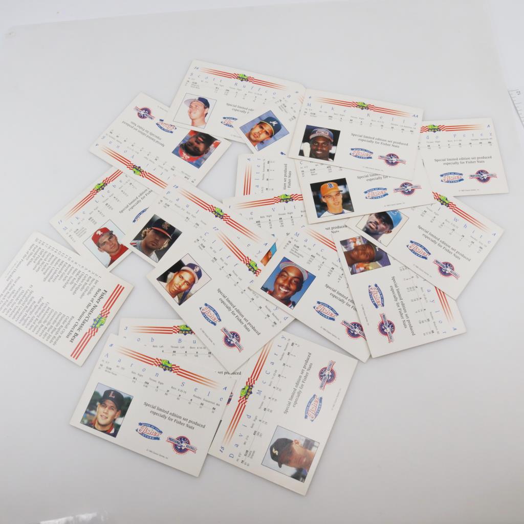 Stars Of The Fisher Future Baseball Trading Cards, 19 Pieces | Property ...