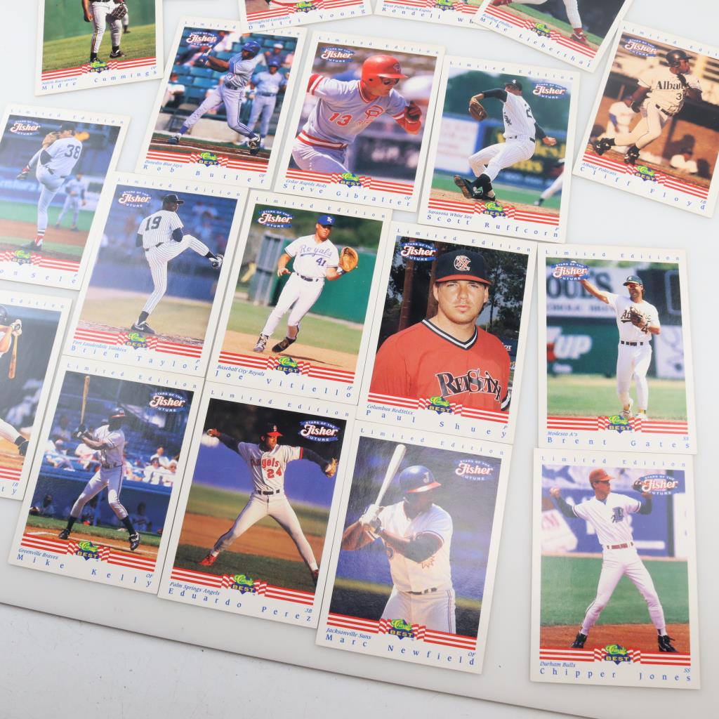 Stars Of The Fisher Future Baseball Trading Cards, 19 Pieces | Property ...
