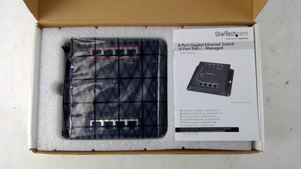 StarTech.com 8 Port Gigabit Ethernet Switch | Property Room