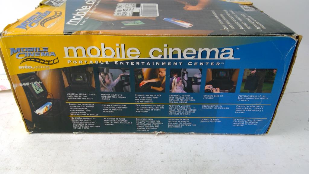 Steel Horse Automotive Mobile Cinema Portable Entertainment Center ...