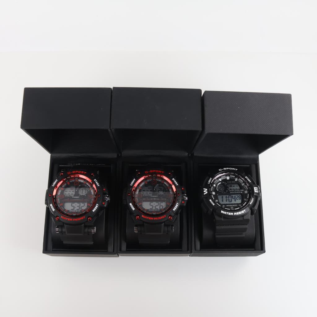 Steeltime Mixed Watches, 3 Watches | Property Room