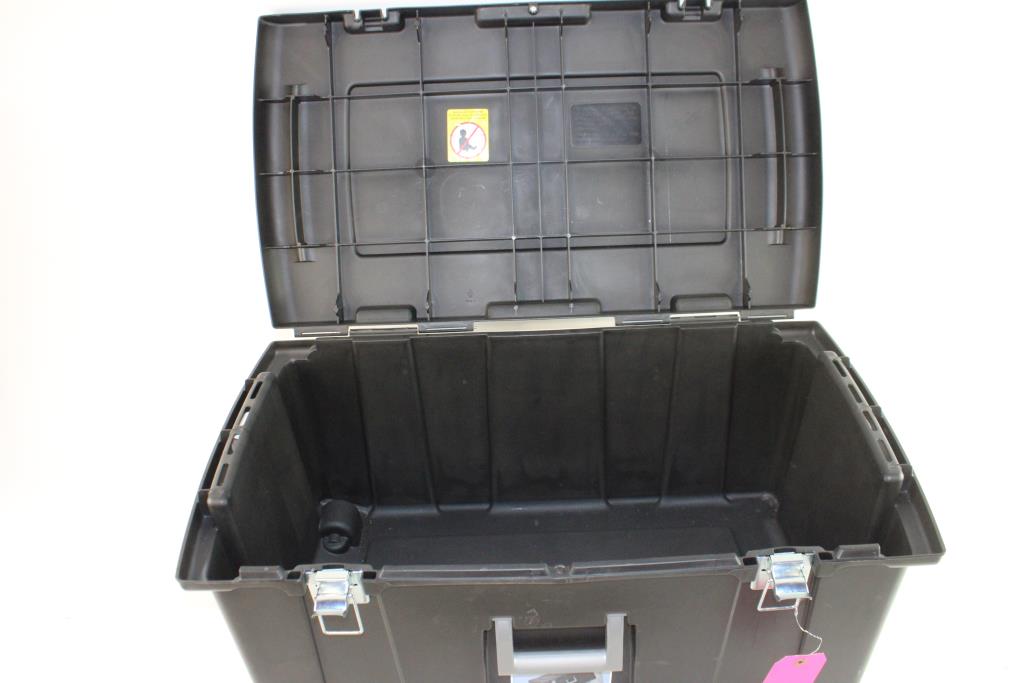 Sterilite Black Tote Bin | Property Room