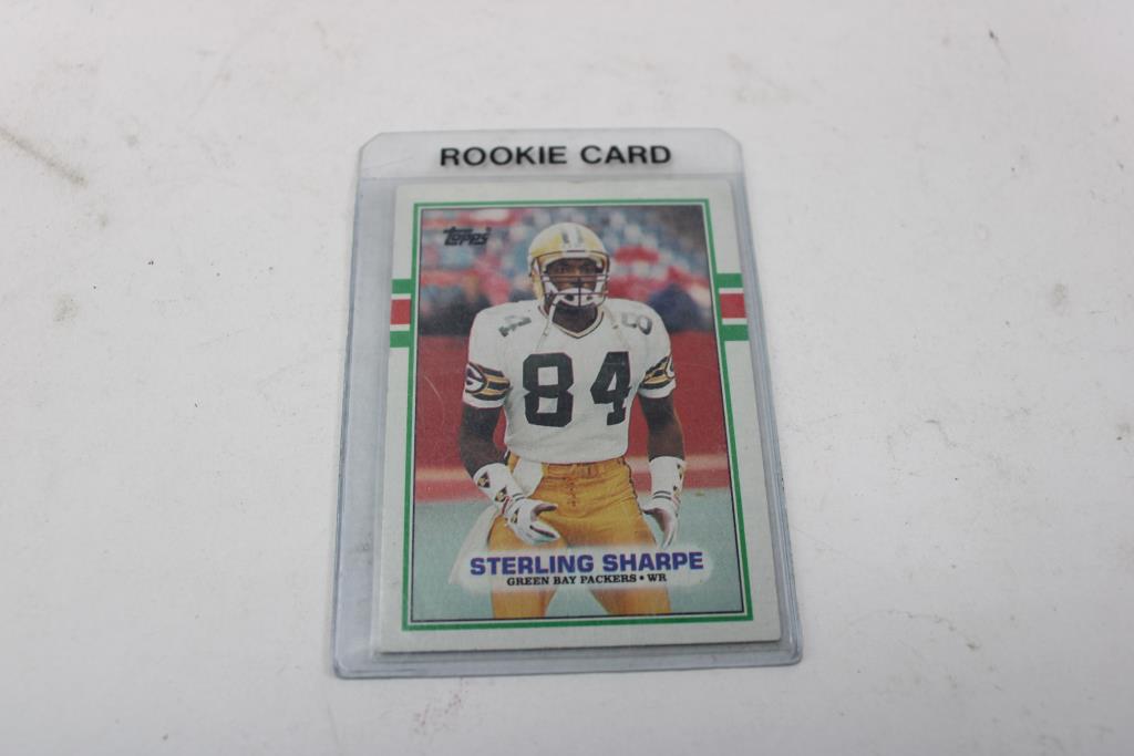 Sterling Sharpe Rookie Card | Property Room