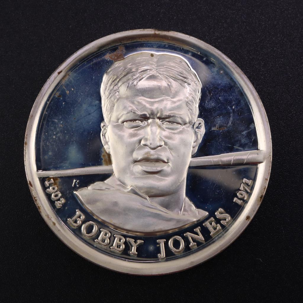 Sterling Silver Bobby Jones Major Championships Commemorative Round 30 ...