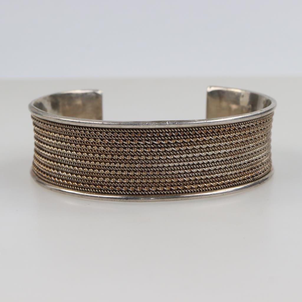 Sterling Silver Cuff Bracelet | Property Room
