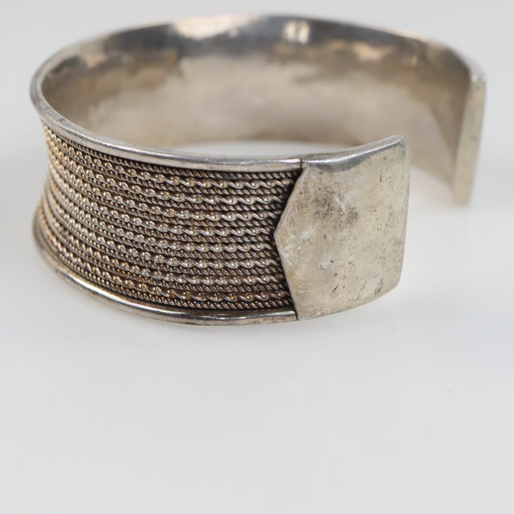 Sterling Silver Cuff Bracelet | Property Room
