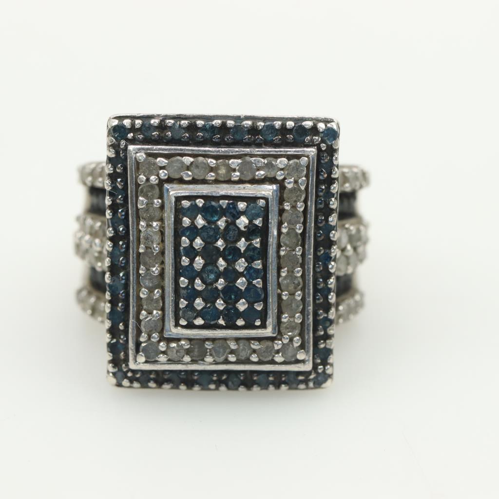 Sterling Silver Diamond Ring | Property Room