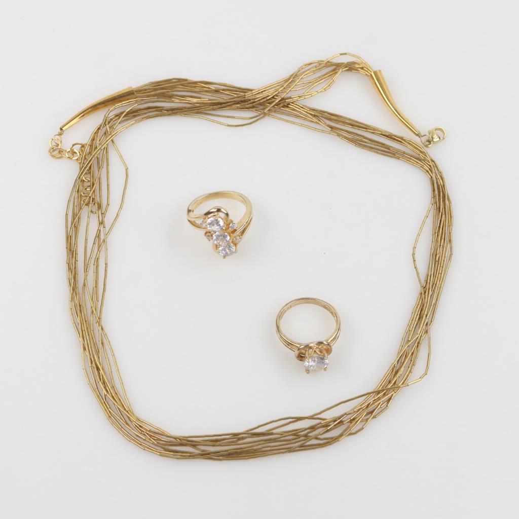 Sterling Silver GP Jewelry, 3 Pieces | Property Room