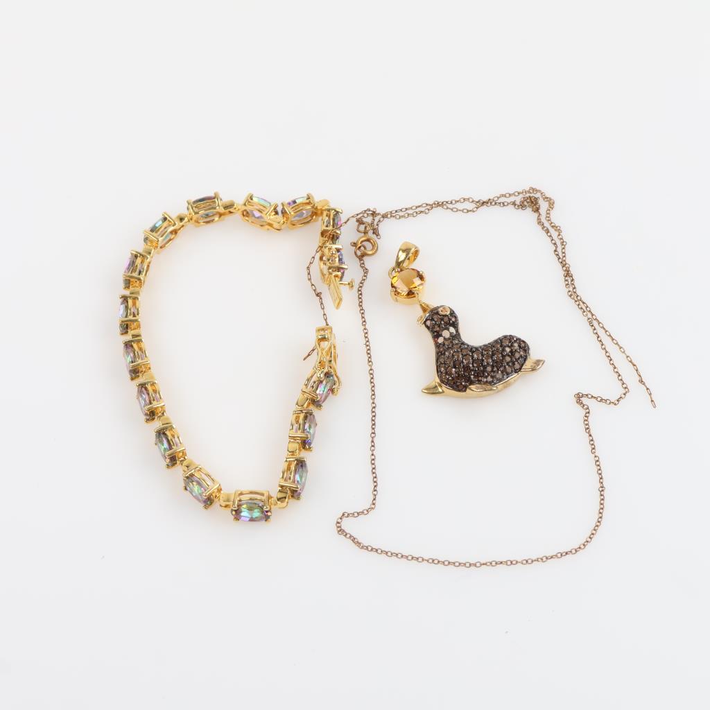 Sterling Silver GP Jewelry, 3 Pieces | Property Room