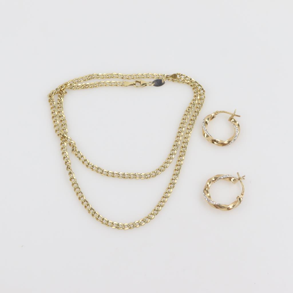 Sterling Silver GP Jewelry, 3 Pieces | Property Room