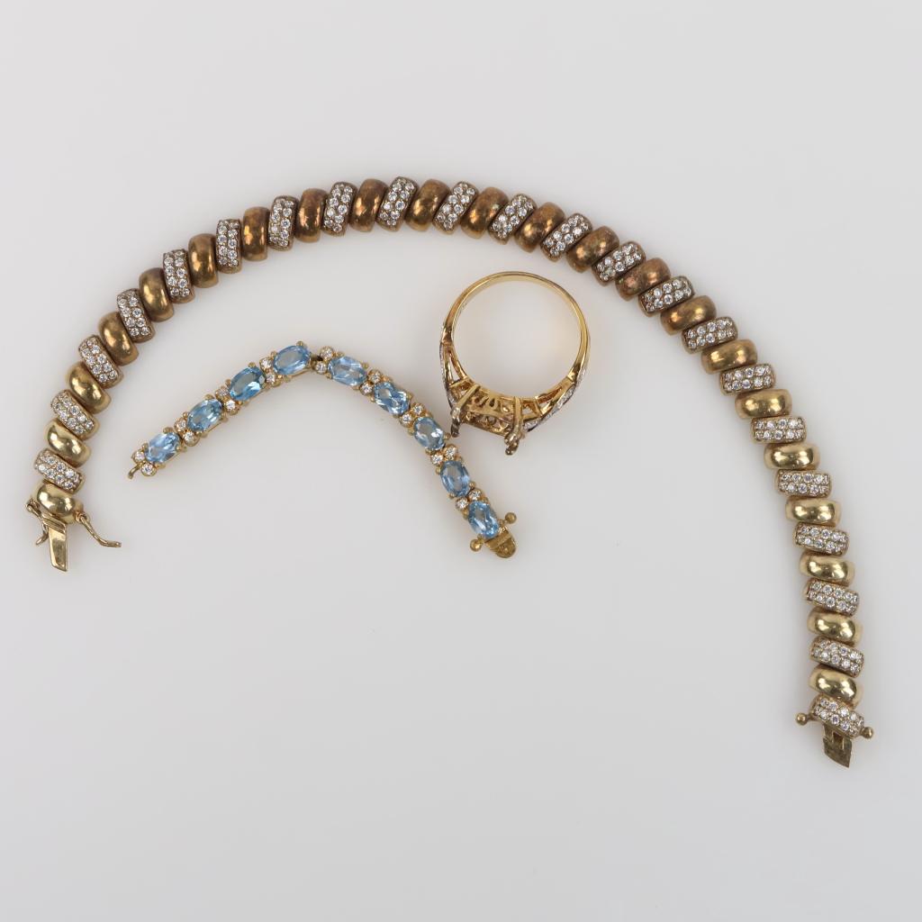 Sterling Silver GP Jewelry, 3 Pieces | Property Room