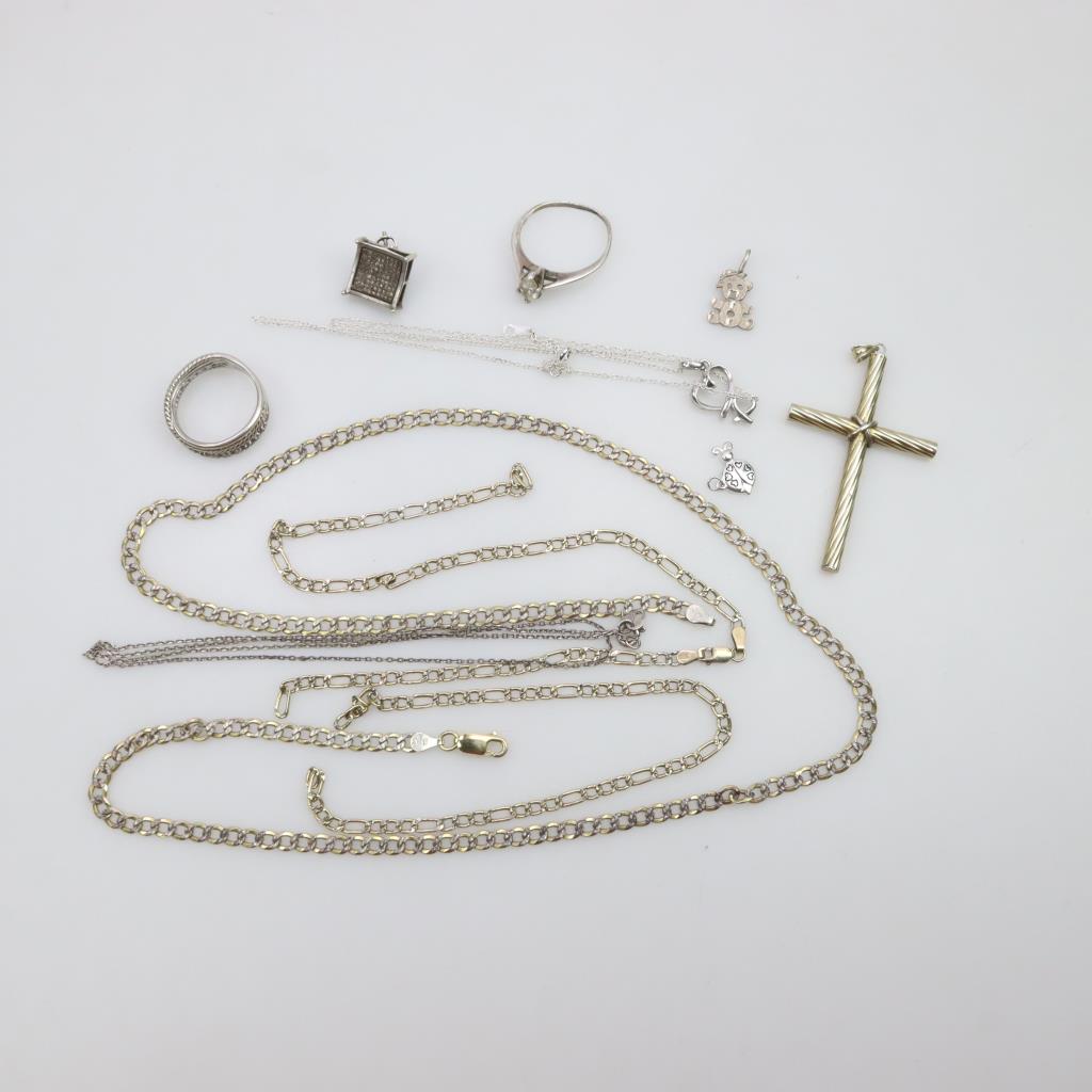 Sterling Silver Jewelry, 10 Pieces | Property Room