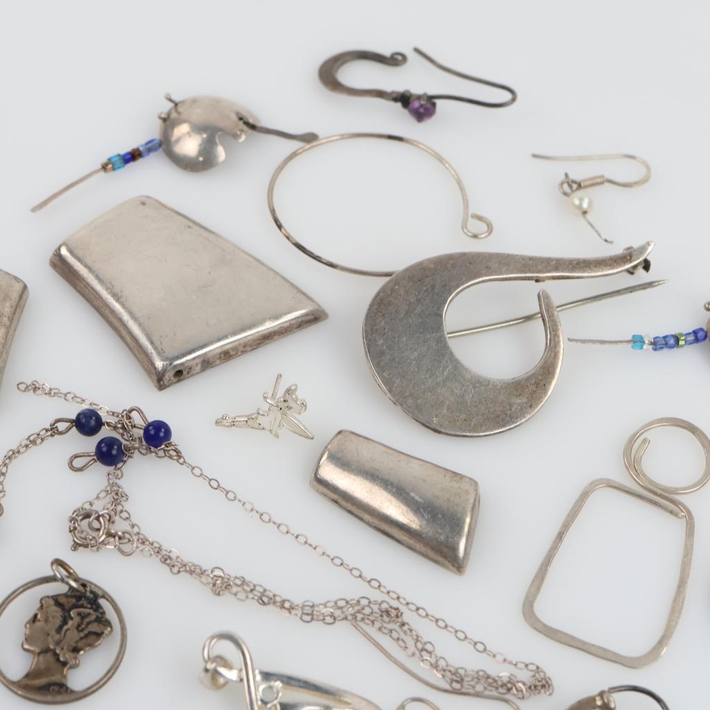 Sterling Silver Jewelry, 17 Pieces | Property Room