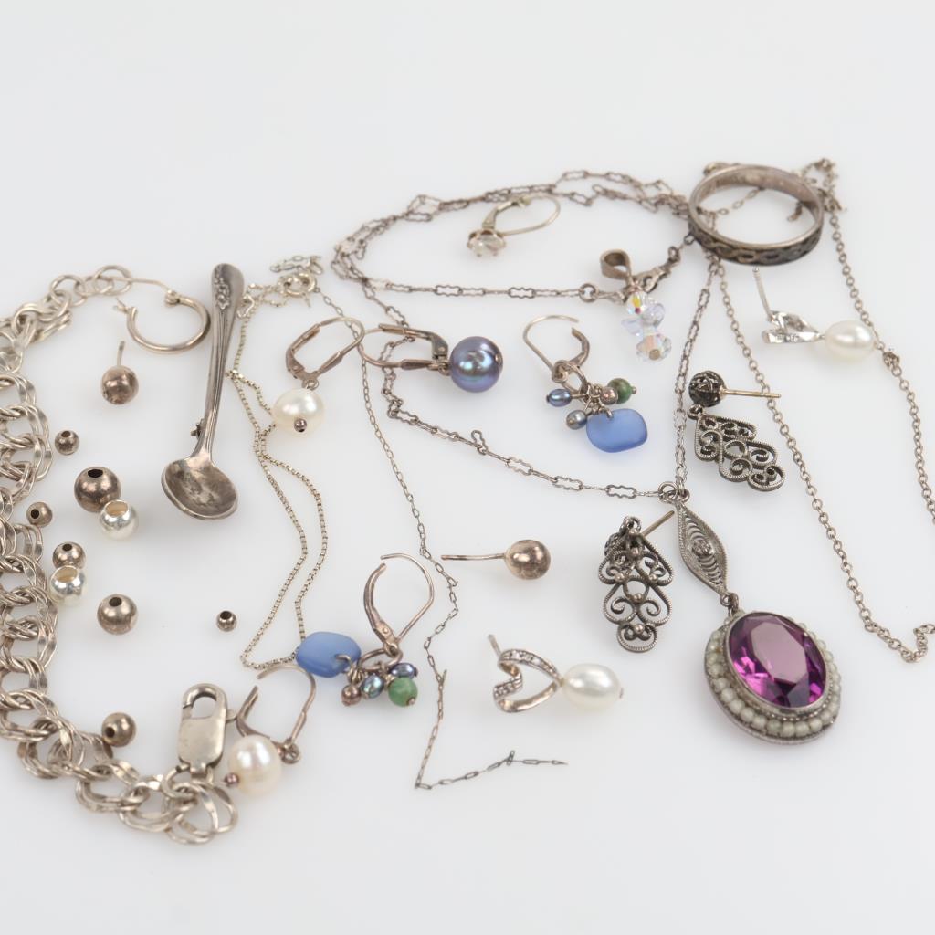 Sterling Silver Jewelry, 30 Pieces | Property Room