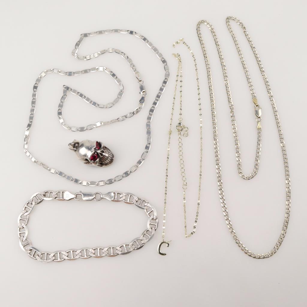 Sterling Silver Jewelry, 5 Pieces | Property Room