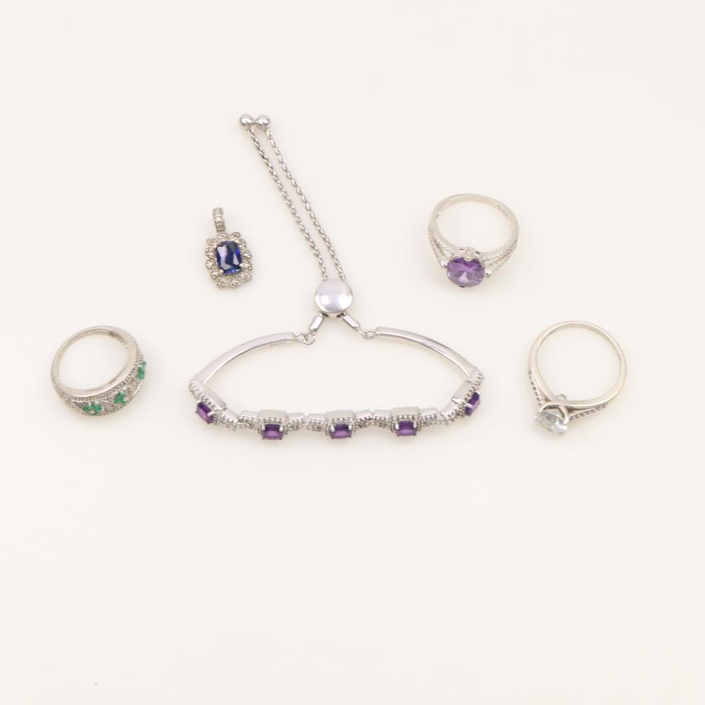 Sterling Silver Jewelry, 5 Pieces | Property Room