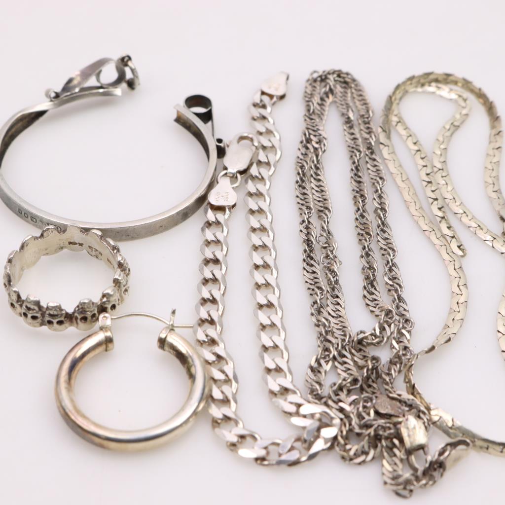 Sterling Silver Jewelry, 6 Pieces | Property Room