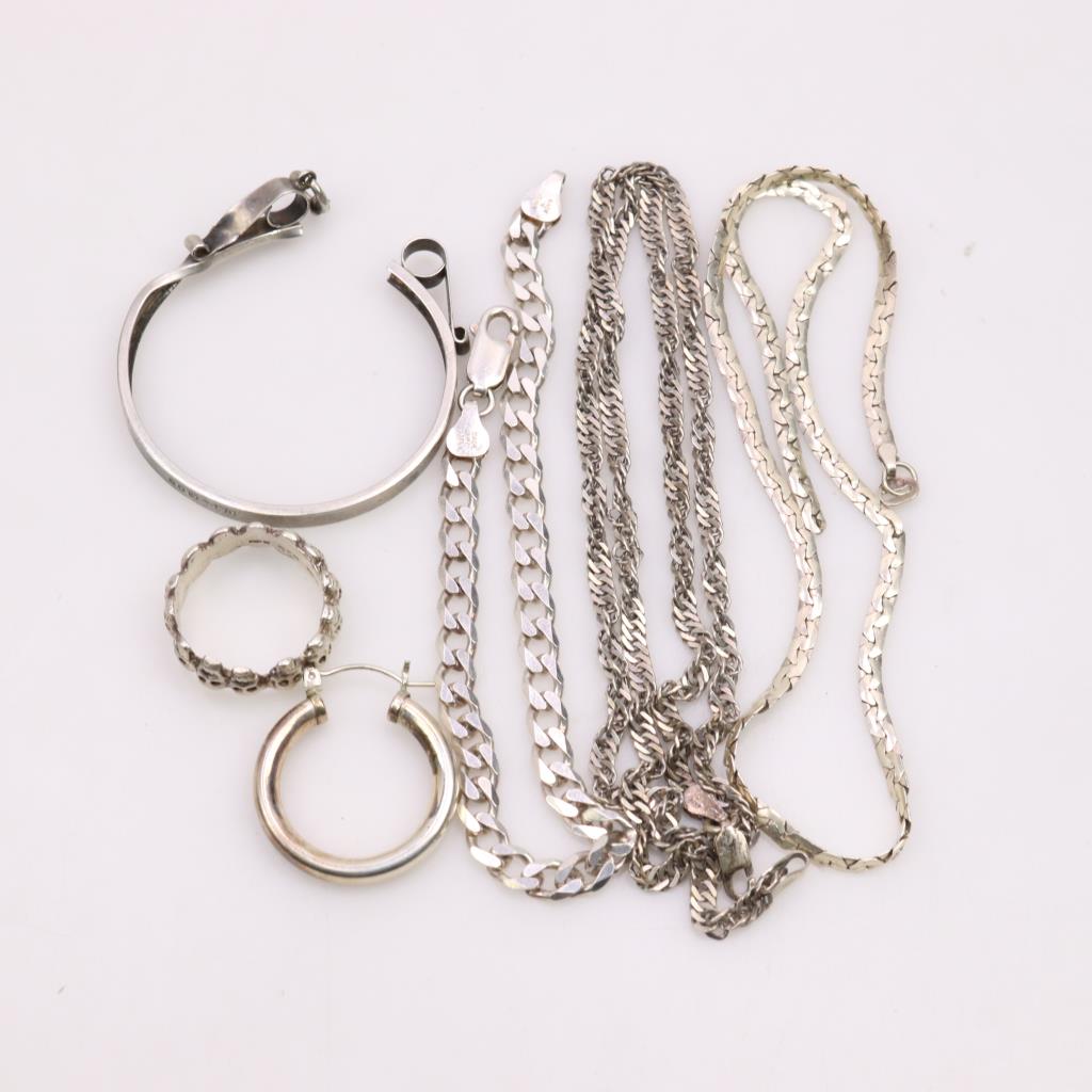 Sterling Silver Jewelry, 6 Pieces | Property Room