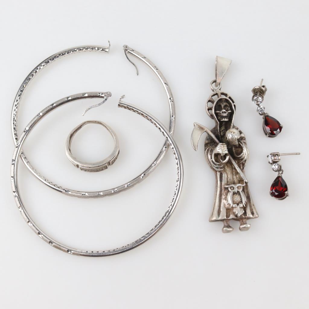 Sterling Silver Jewelry, 6 Pieces | Property Room