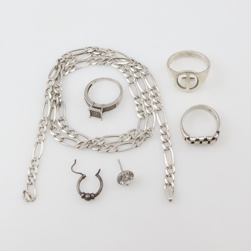 Sterling Silver Jewelry, 6 Pieces | Property Room