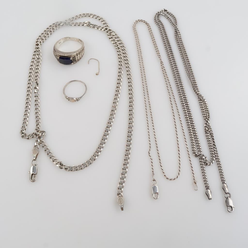 Sterling Silver Jewelry, 6 Pieces | Property Room