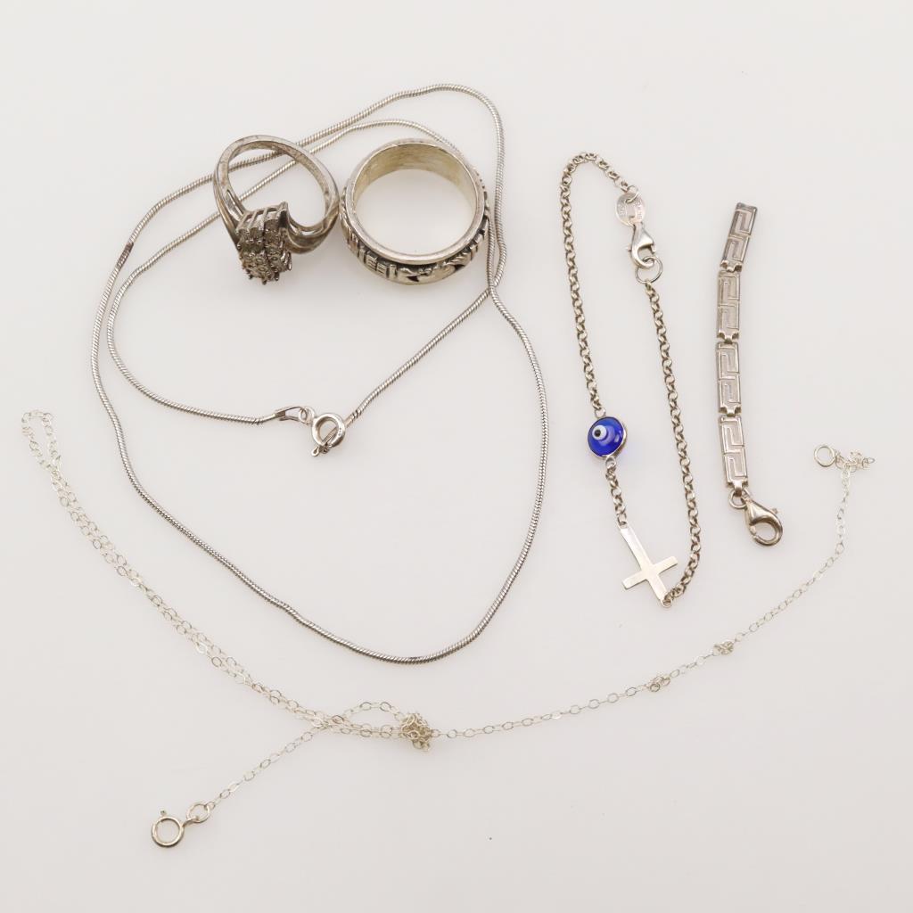 Sterling Silver Jewelry, 6 Pieces | Property Room