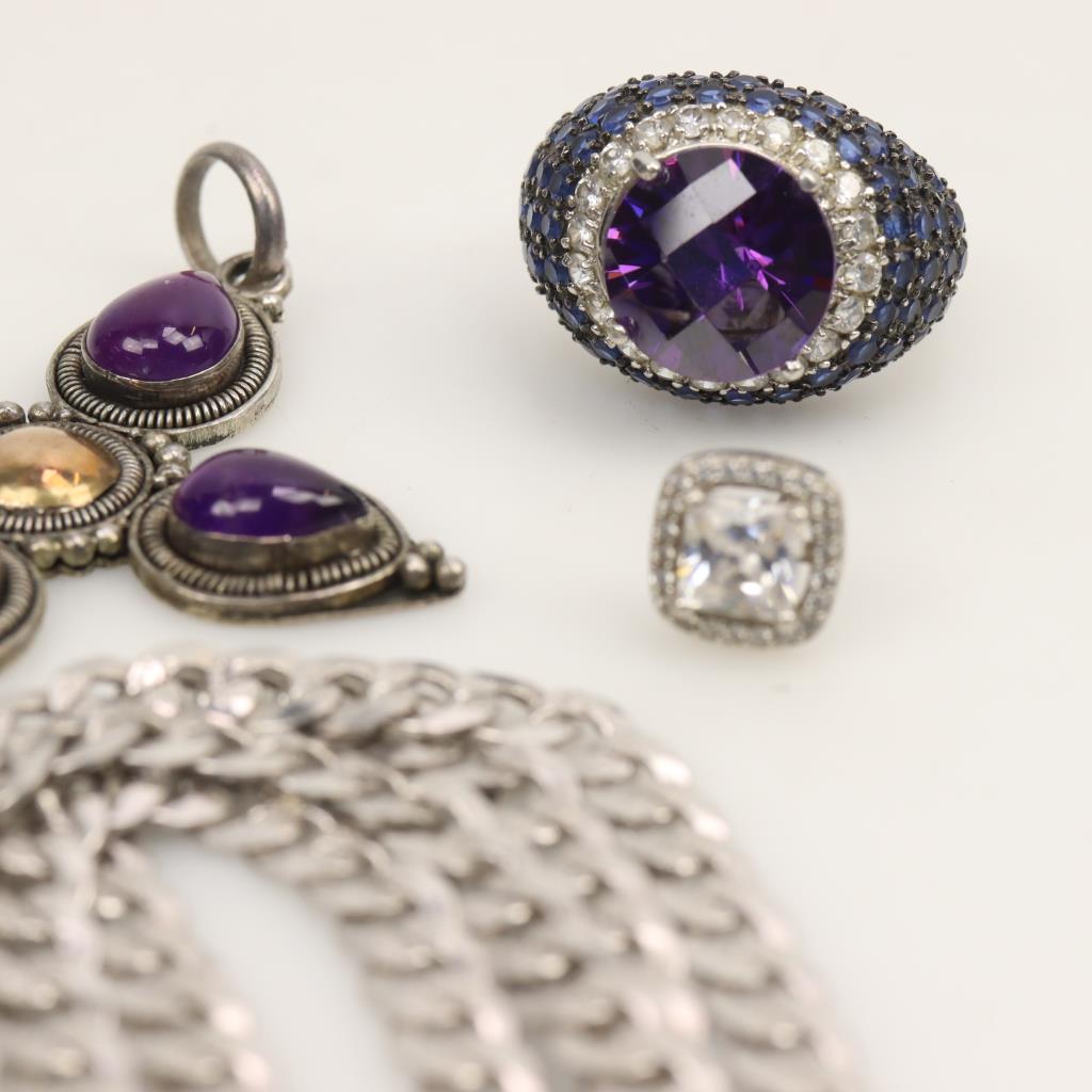 Sterling Silver Jewelry, 6 Pieces | Property Room