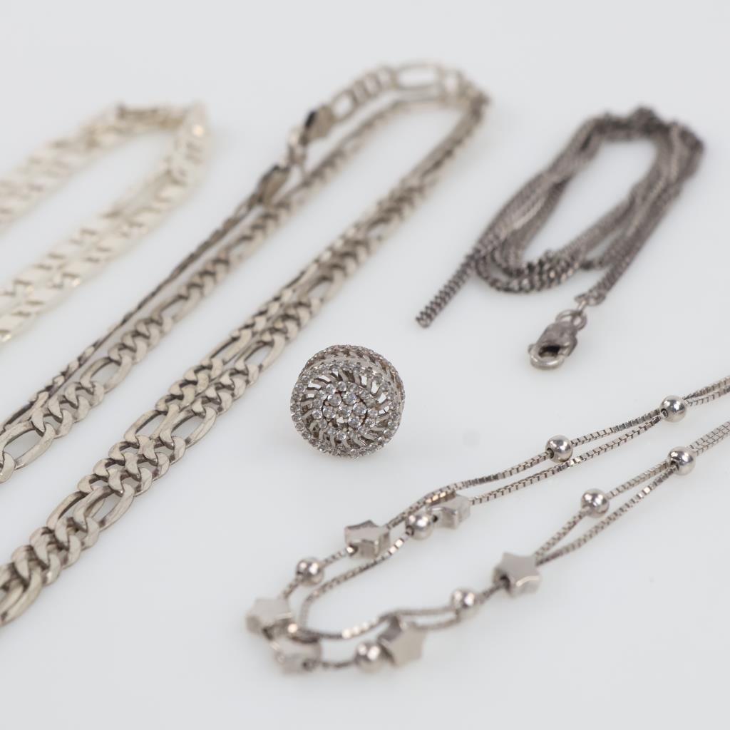 Sterling Silver Jewelry, 6 Pieces | Property Room