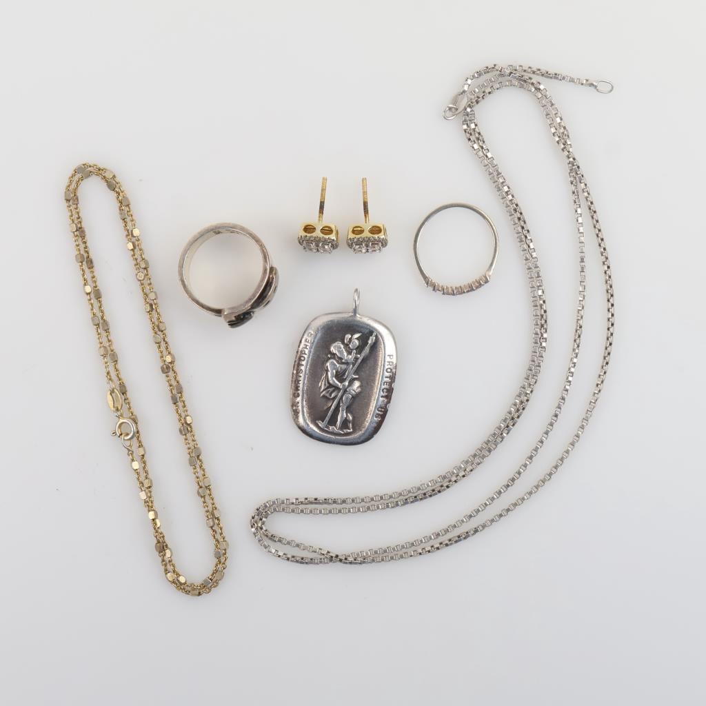 Sterling Silver Jewelry, 7 Pieces | Property Room