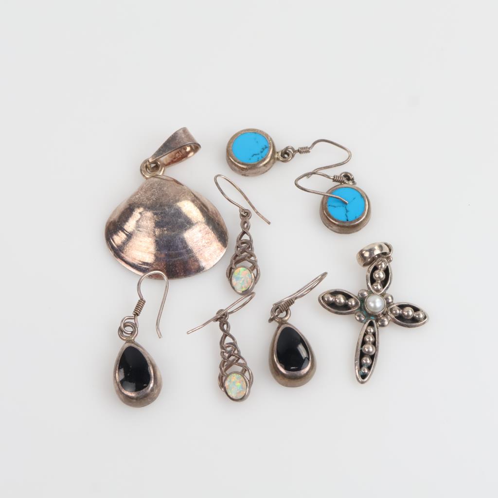 Sterling Silver Jewelry, 8 Pieces | Property Room