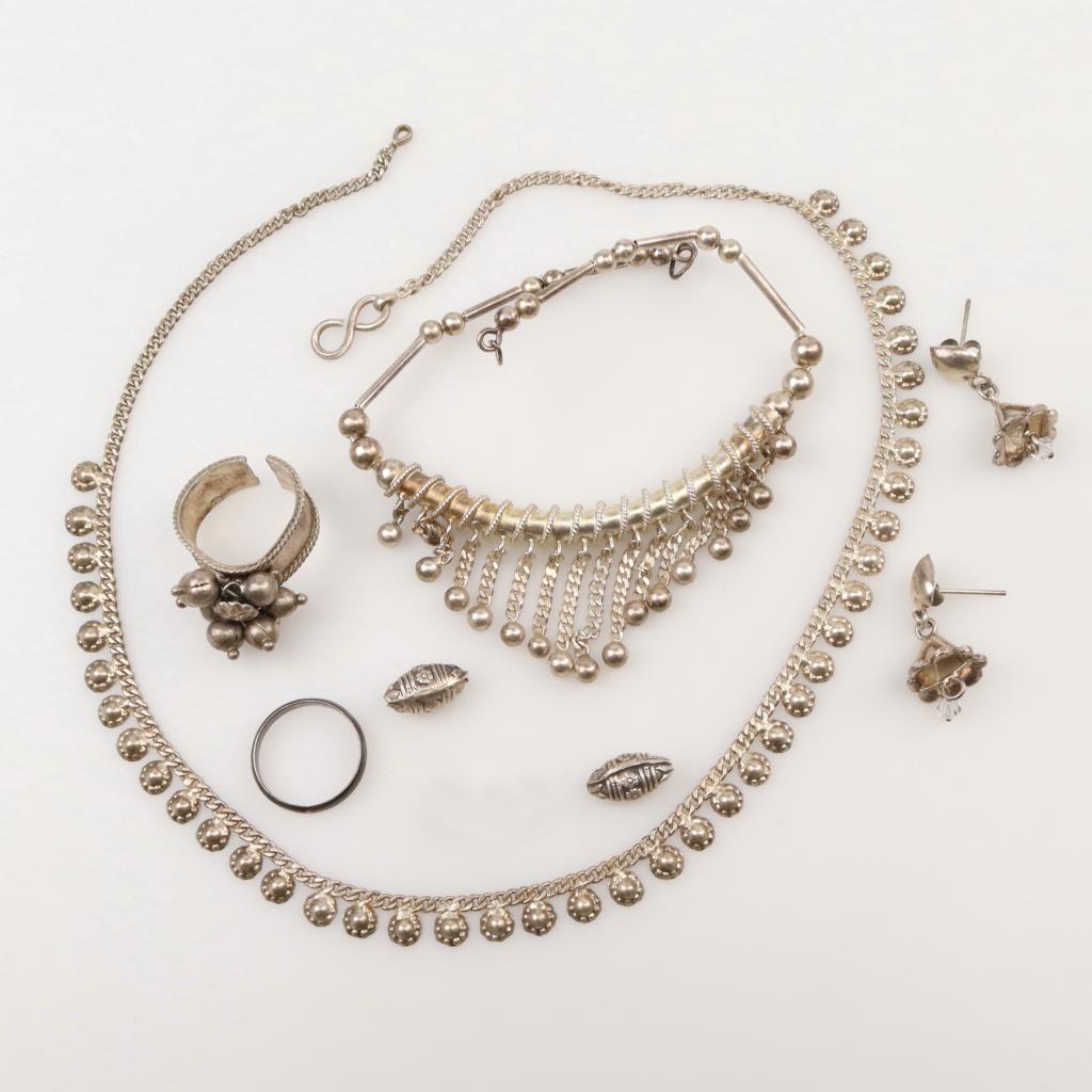 Sterling Silver Jewelry, 8 Pieces | Property Room