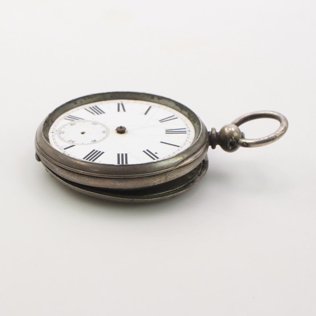 Sterling Silver Jw Benson Pocket Watch | Property Room