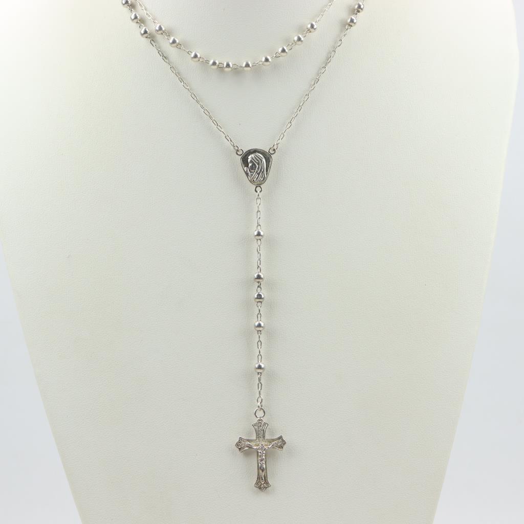 Sterling Silver Religious Necklace | Property Room