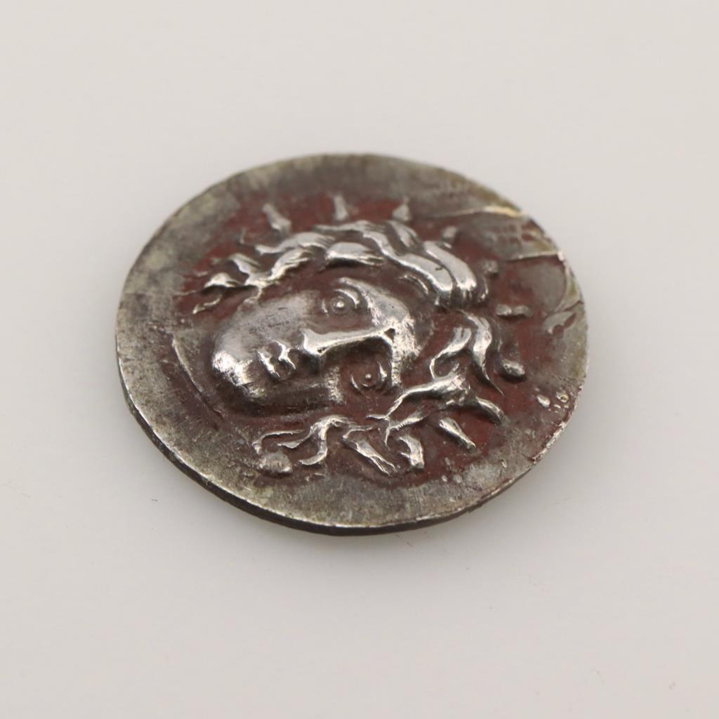 Sterling Silver Ultra High Relief Round Token | Property Room