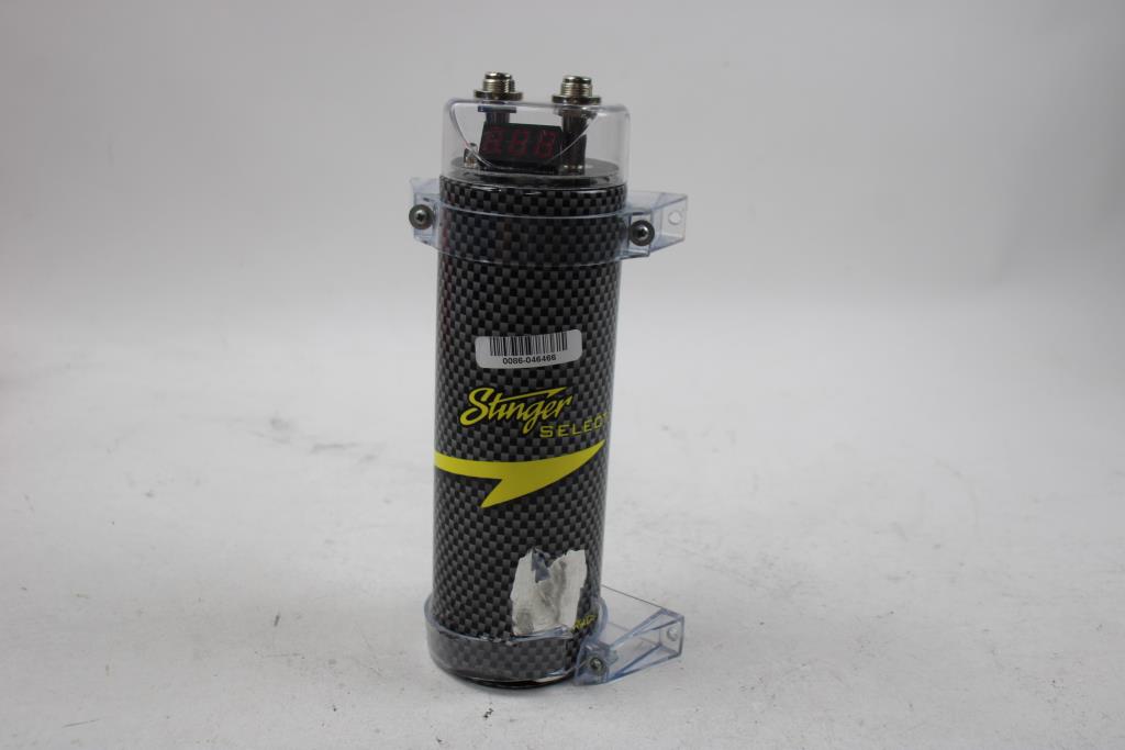 Stiger Select, Aluminum 5 Farad Digital Capacitor , Black | Property Room