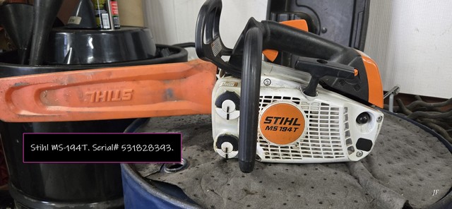 Stihl Chainsaw #3 MS-194T SN-531828393 (Kissimmee, FL 34744) | Property ...