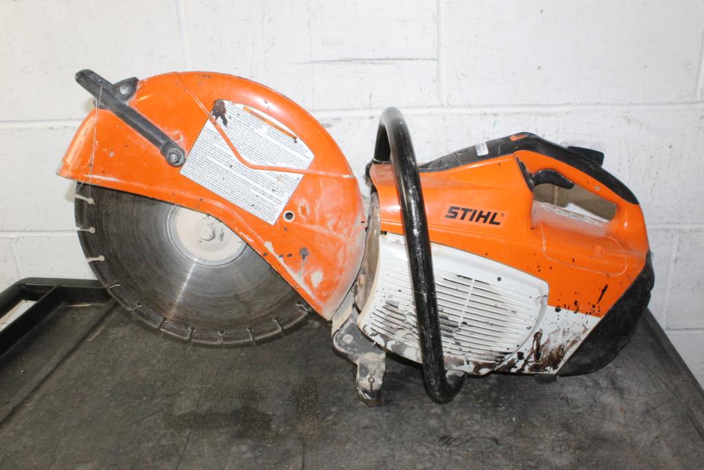 Stihl Electronic Control Cut Off Machine | Property Room