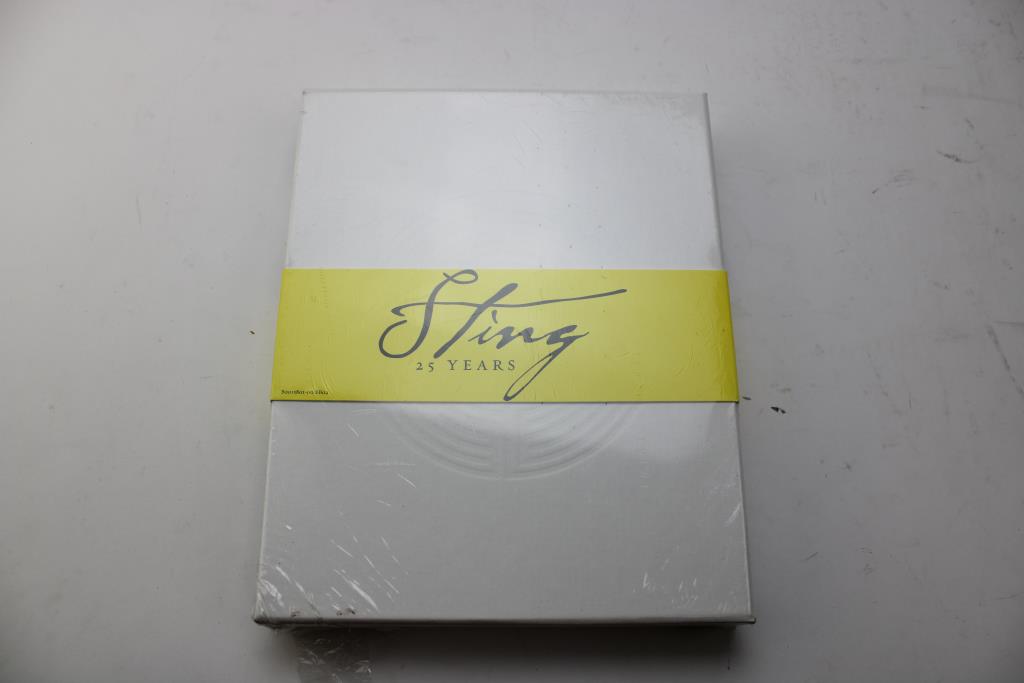 Sting 25 Years: Cds, Dvds Set | Property Room