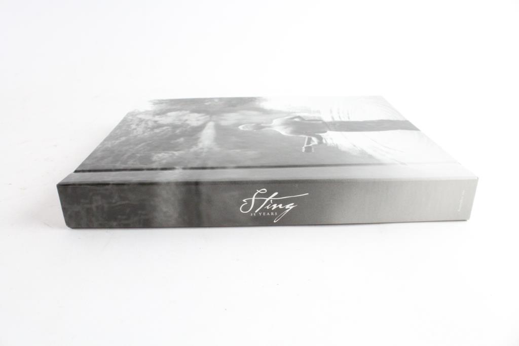 Sting 25 Years Collectible Book With Music CD's | Property Room