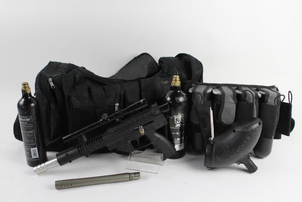 Stingray Paintball Gun With Crosman Rifle Scope And More, 5+ Pieces ...
