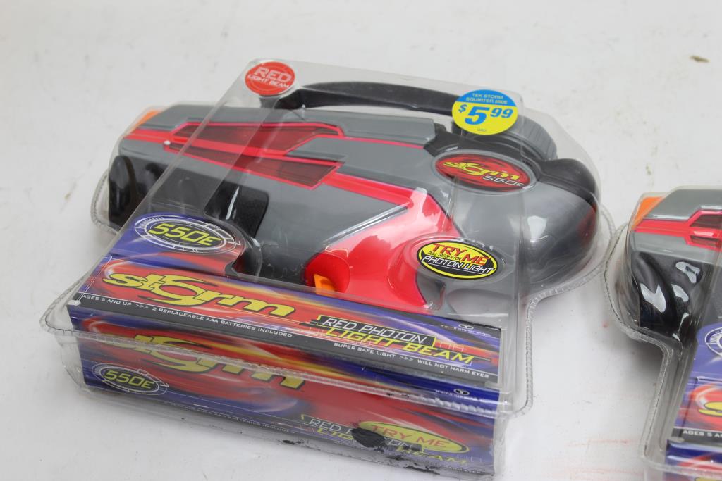 Storm Red Photon Light Beam Water Guns 2 Pieces | Property Room