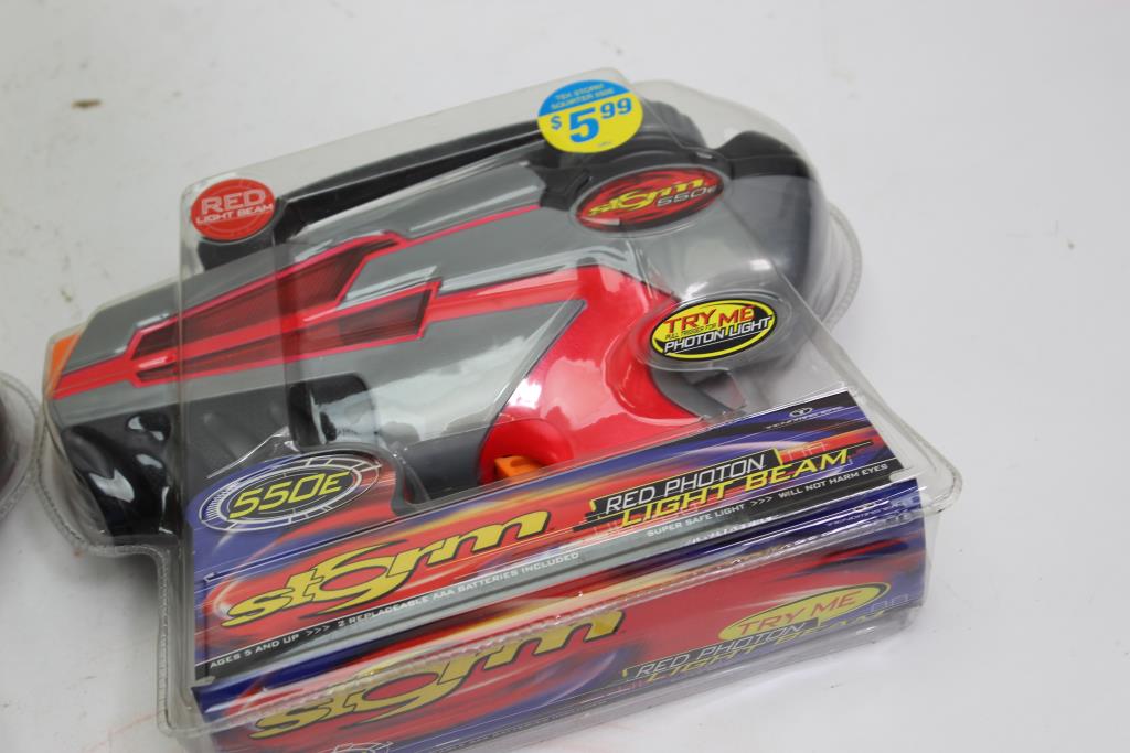 Storm Red Photon Light Beam Water Guns 2 Pieces | Property Room
