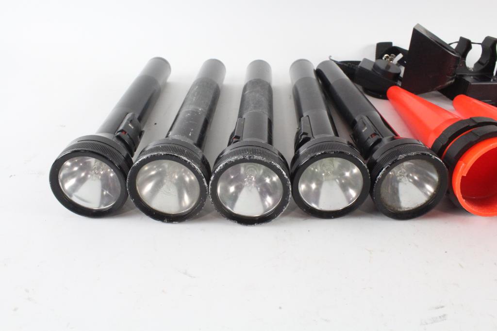 Streamlight X20 Rechargeable Flashlights, 5 Pieces, With Chargers And ...