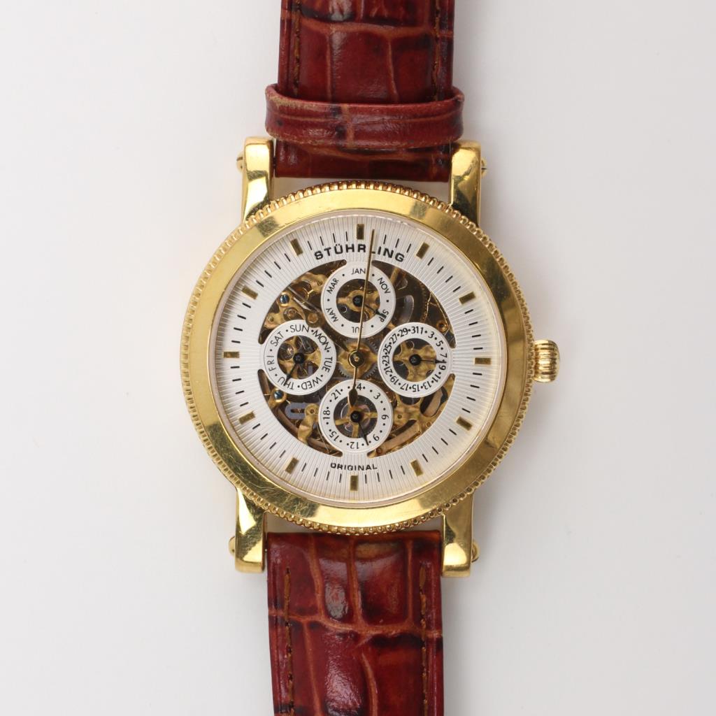 Sturhling Original Lexus Automatic Skeleton Watch | Property Room