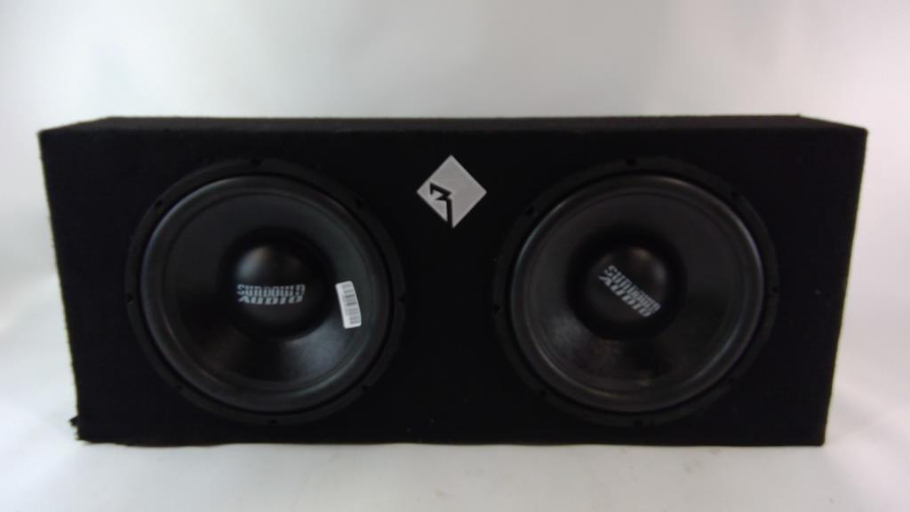 Sundown Audio Subwoofers With Box | Property Room