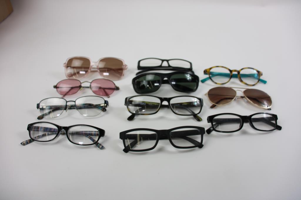 Sunglasses And Eyeglasses Bulk Lot, 10+ Pieces | Property Room