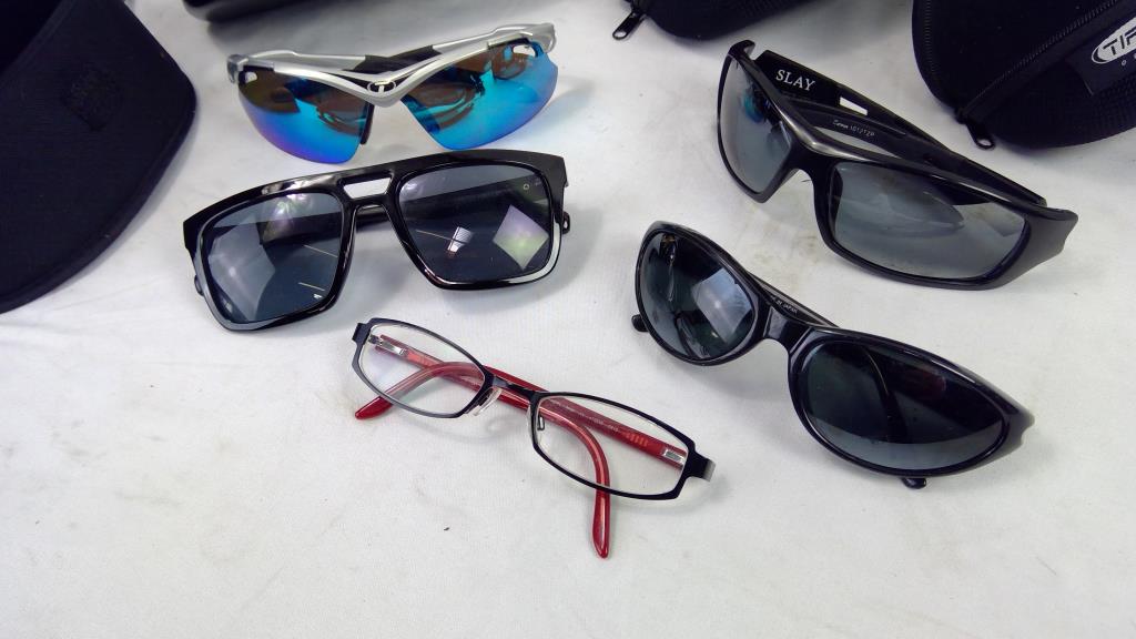 Sunglasses And Eyeglasses Bulk Lot With Empty Cases, 9 Pieces ...