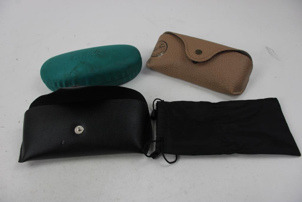 Sunglasses And Eyeglasses Empty Cases Bulk Lot, 7 Pieces | Property Room