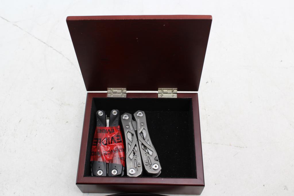 Sunglasses, Multi-Tool And Jewelry Box 8 Items | Property Room